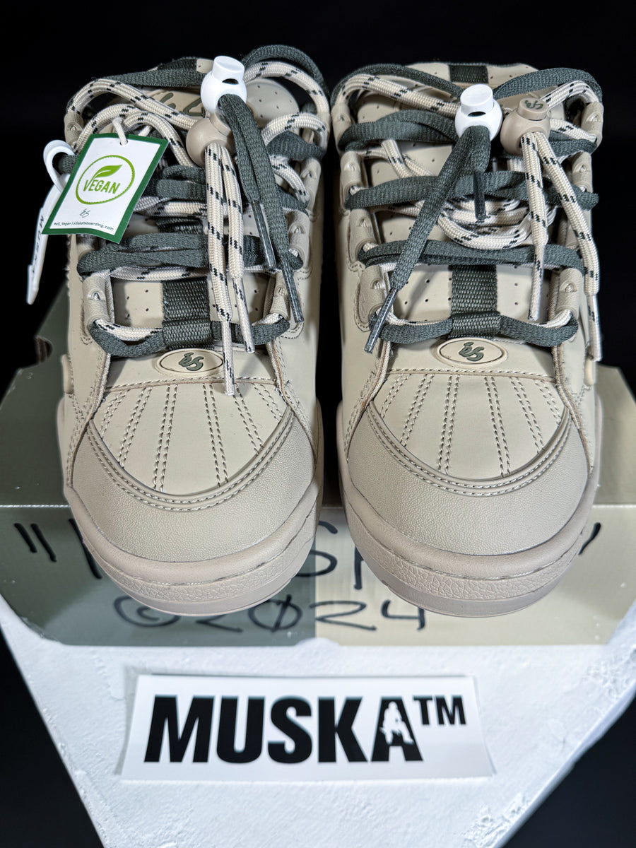 MUSKA x ES - TAN / OLIVE - SIGNED* 2024 – MUSKA SKATEBOARDS