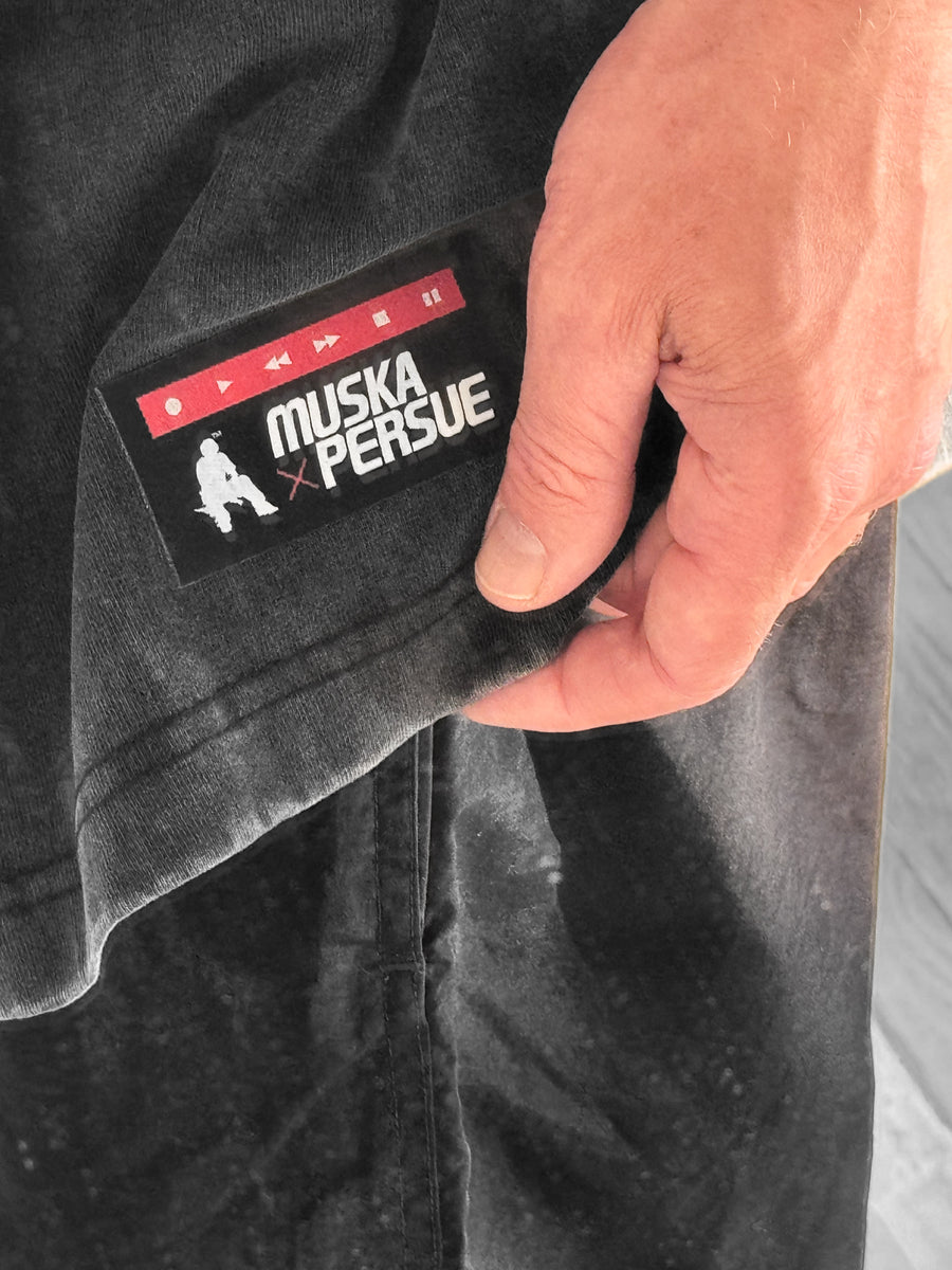MUSKA™ x PERSUE - [GHETTO BLASTER SHIRT*] – MUSKA SKATEBOARDS