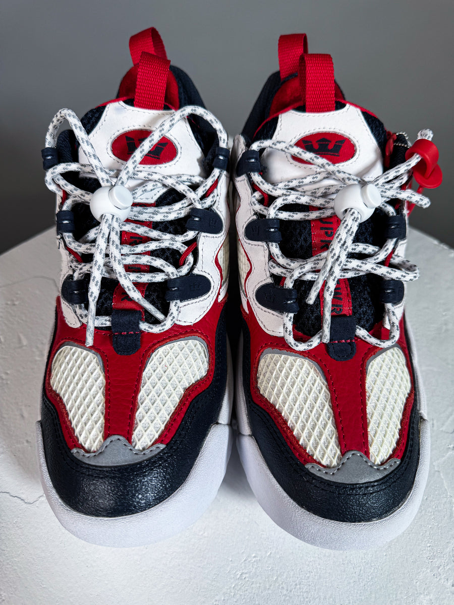 NEW* DEADSTOCK* MUSKA™ 2000* - RED/NAVY/WHT* NEW* – MUSKA SKATEBOARDS