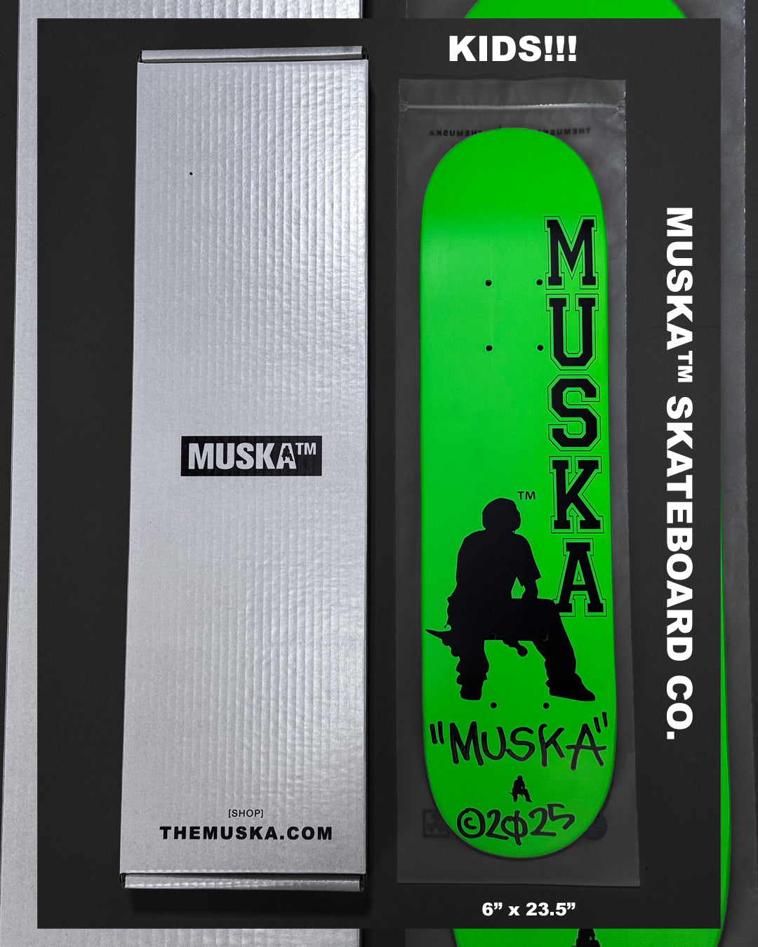 -MUSKA™ INDUSTRIES- – MUSKA SKATEBOARDS